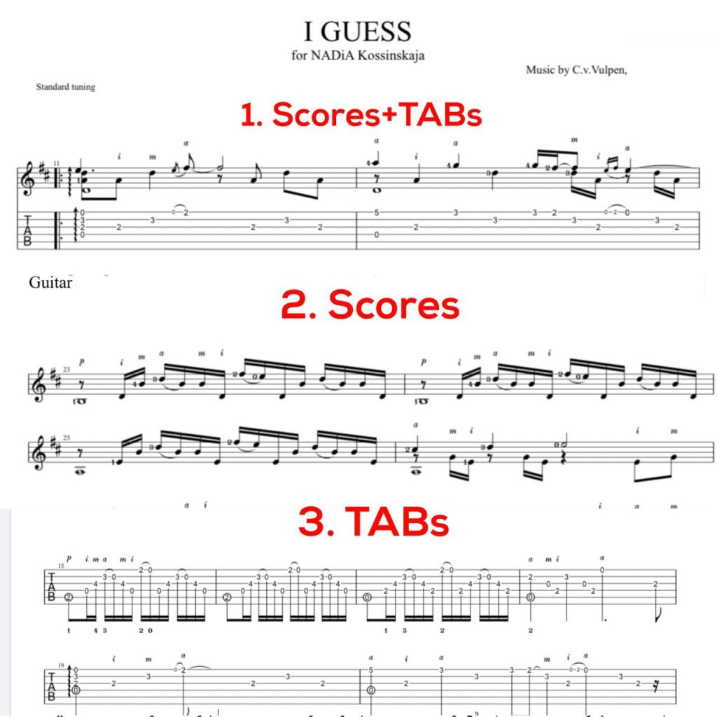 Scores+TABs / Tutorials | Product categories
